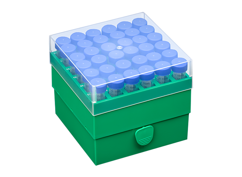 I5570-02-CASE 15ml Tube Freezer Box Green (6x2 pack) – Astral Scientific