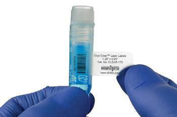 Cryo-Clear Laser Labels 1.28" x 0.50" 1,700/pk – Astral Scientific
